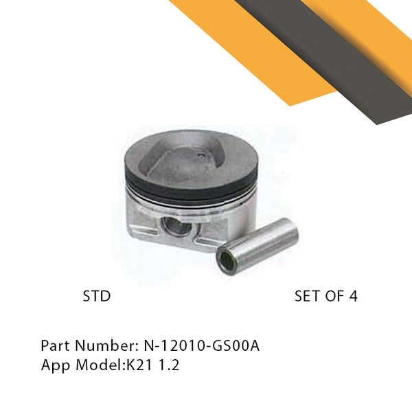 AEDSF/3-130A| Piston Pin & Snap Ring K21 1.2 STD – Sunbrite Forklifts